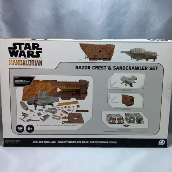 Star Wars | Toys | Star Wars Mandalorian 3d Puzzle Twin Pack Razor ...